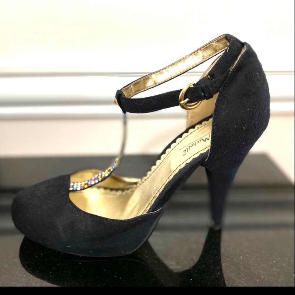 Anne Mitchell Glammed Jewels Heels - Gem